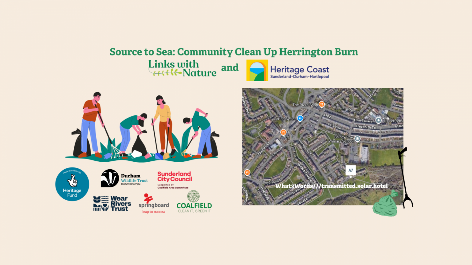 Source to Sea: Community Clean Up Herrington Burn | Links for Life ...